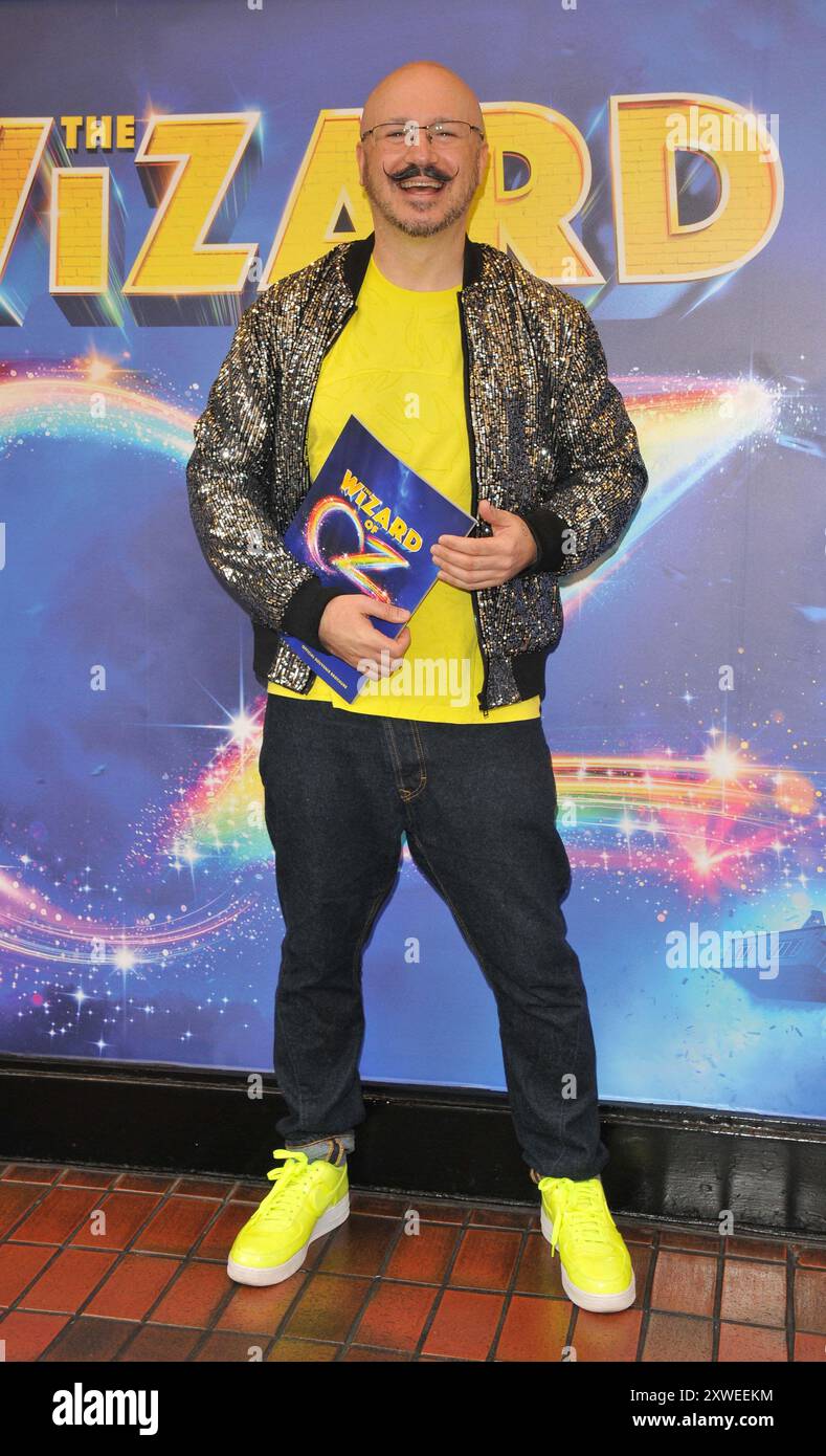 Dominic Skinner at the "The Wizard of Oz" musical gala night, Gillian ...