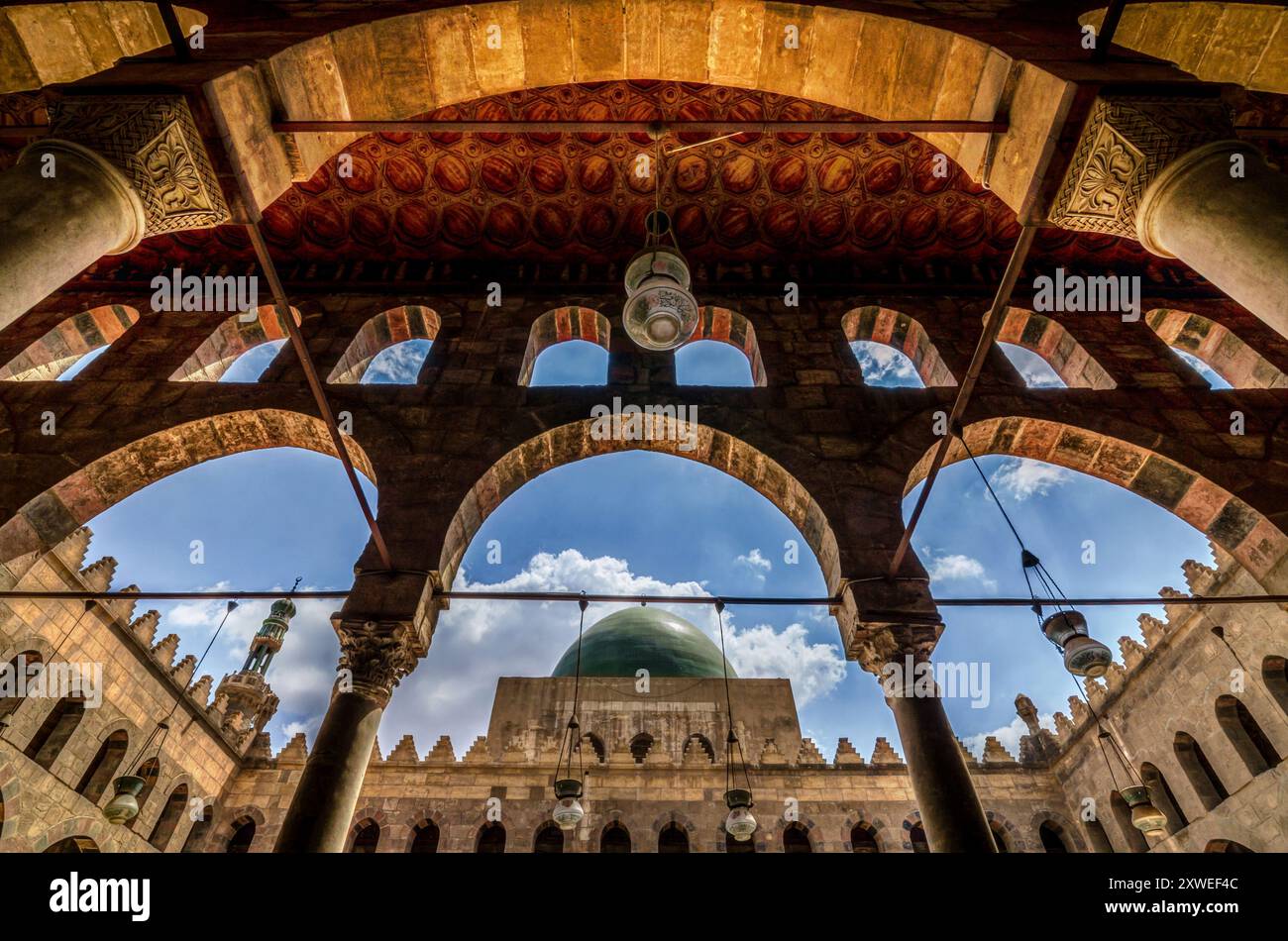 Al-Nasir Muhammad Mosque Stock Photo - Alamy