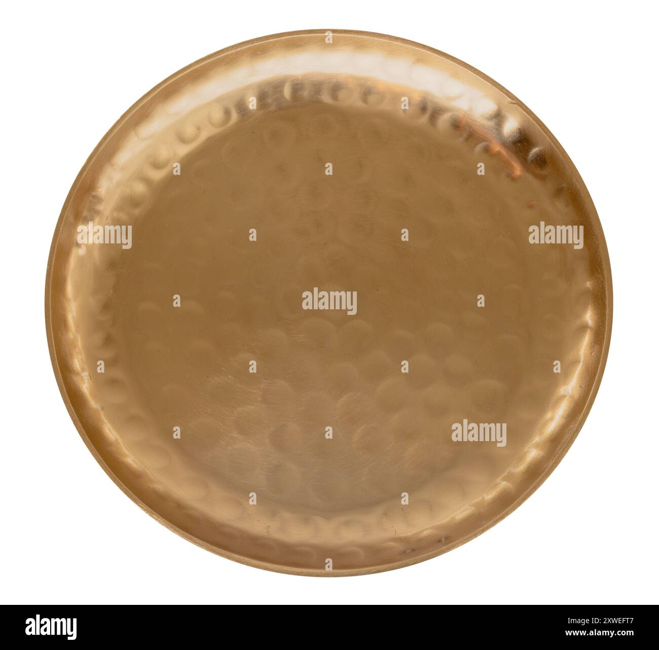 Hammered plate Cut Out Stock Images & Pictures - Alamy