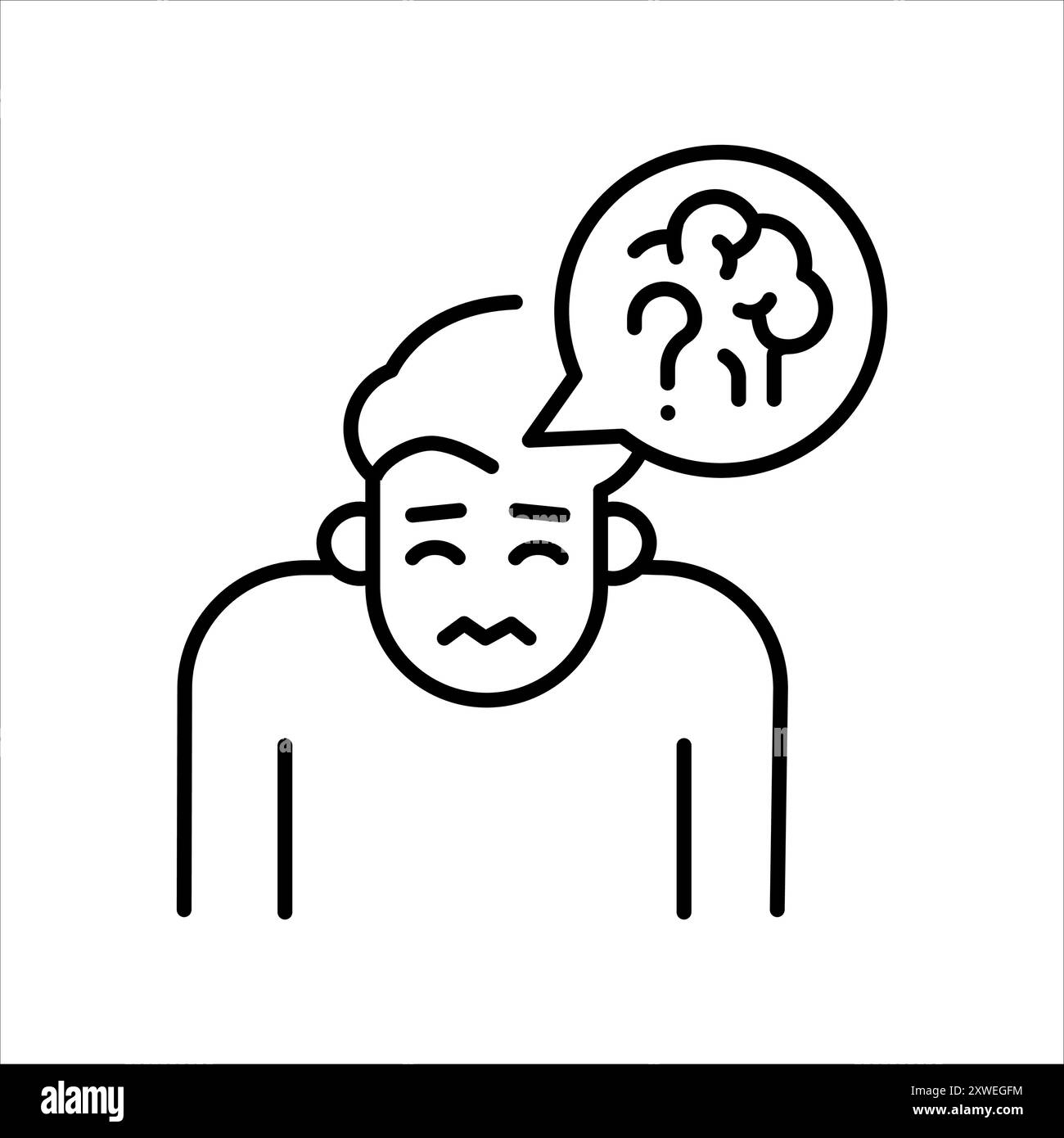 Dissociative disorders Stock Vector Images - Alamy