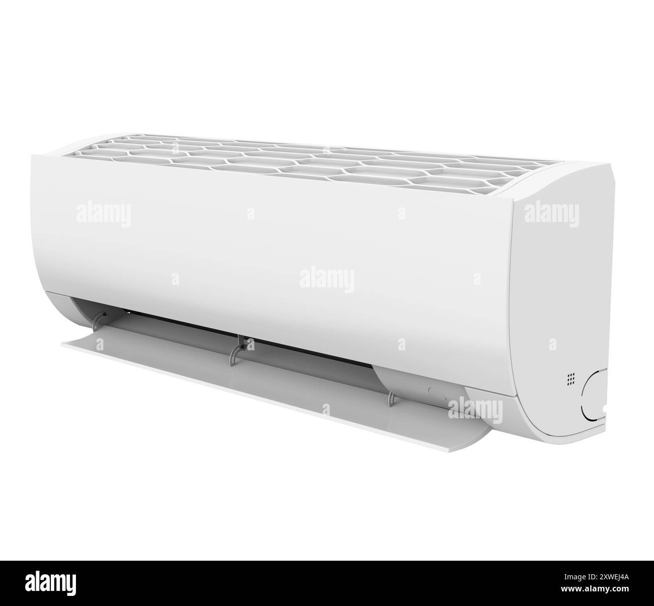Air Conditioner Isolated Stock Photo - Alamy