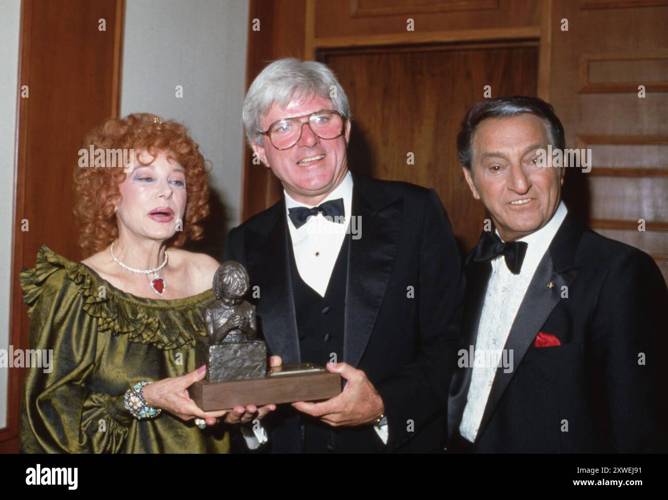 **FILE PHOTO** Phil Donahue Has Passed Away. Danny Thomas with Rose Marie Thomas and Phil ...