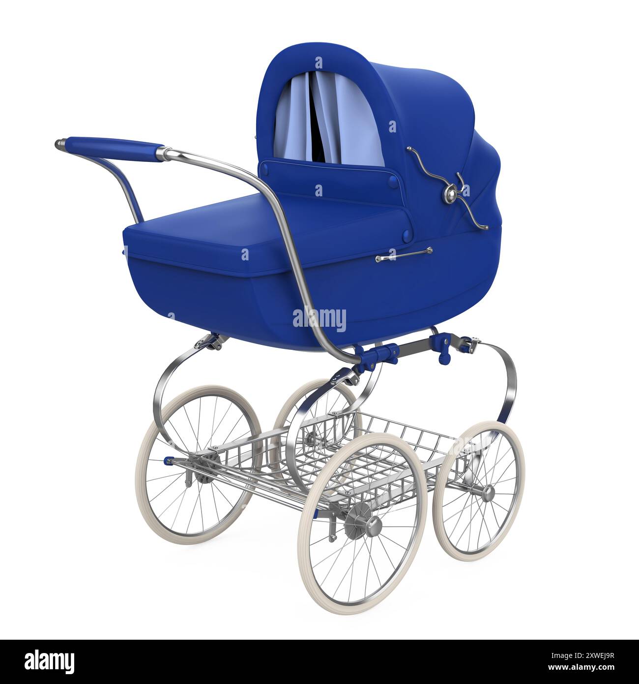 Baby Stroller Isolated Stock Photo - Alamy