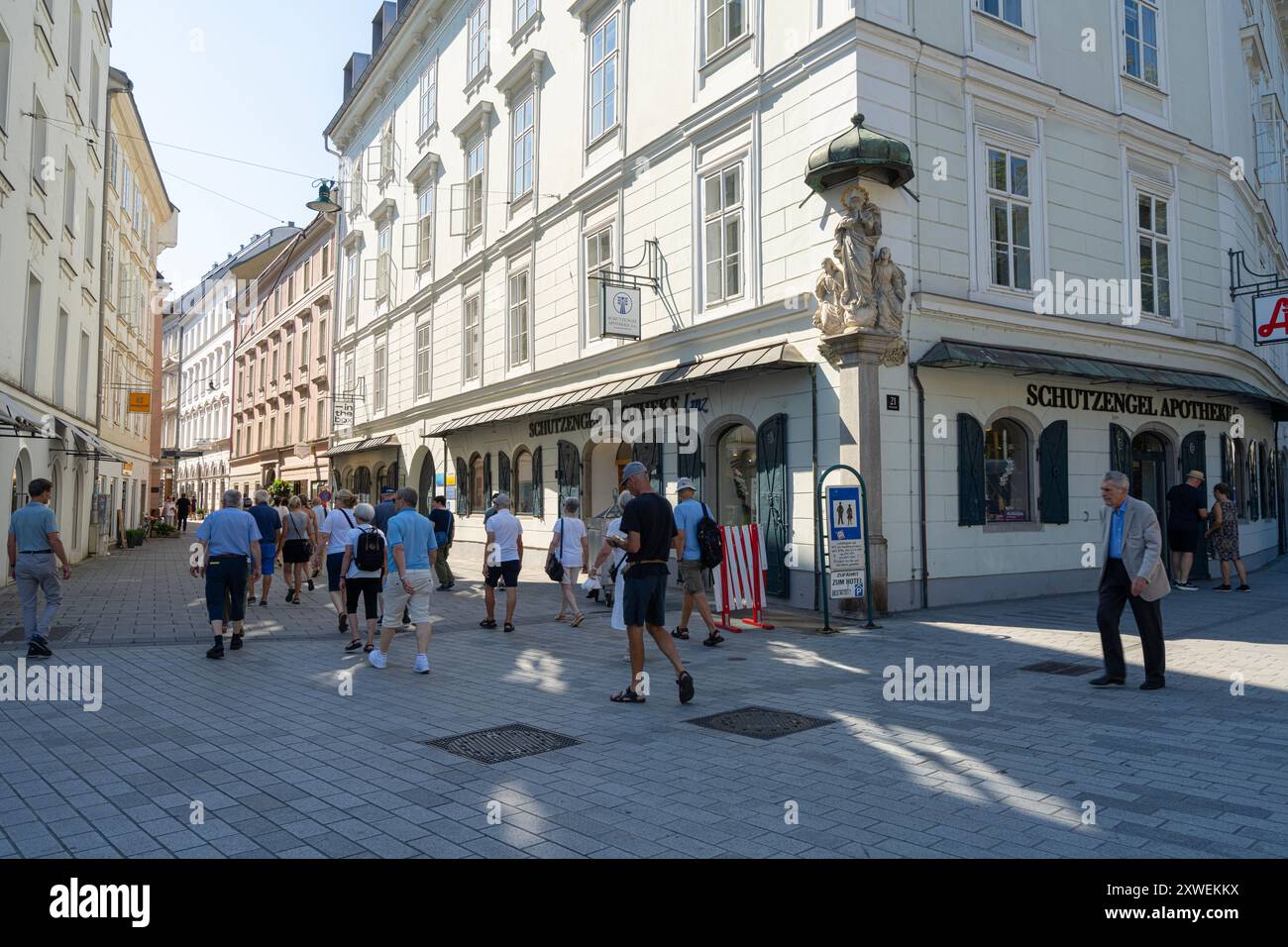 Linz, Austria. August 12, 2024. Linz, Austria. August 12, 2024. the ...