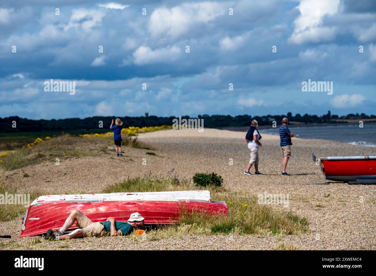 Dunwich Suffolk England Stock Photo - Alamy