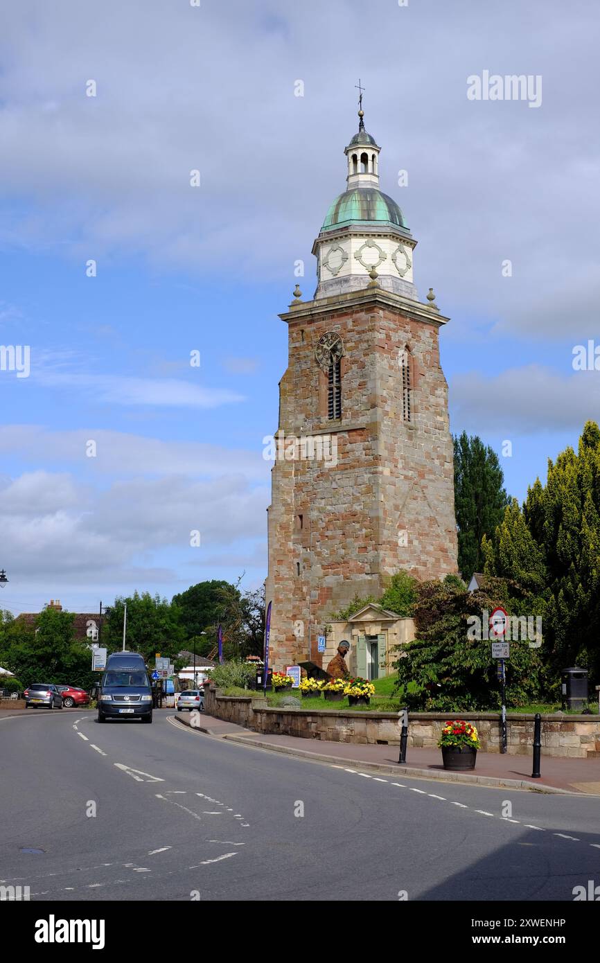 The Pepperpot church tower, currently in use as a visitor heritage ...