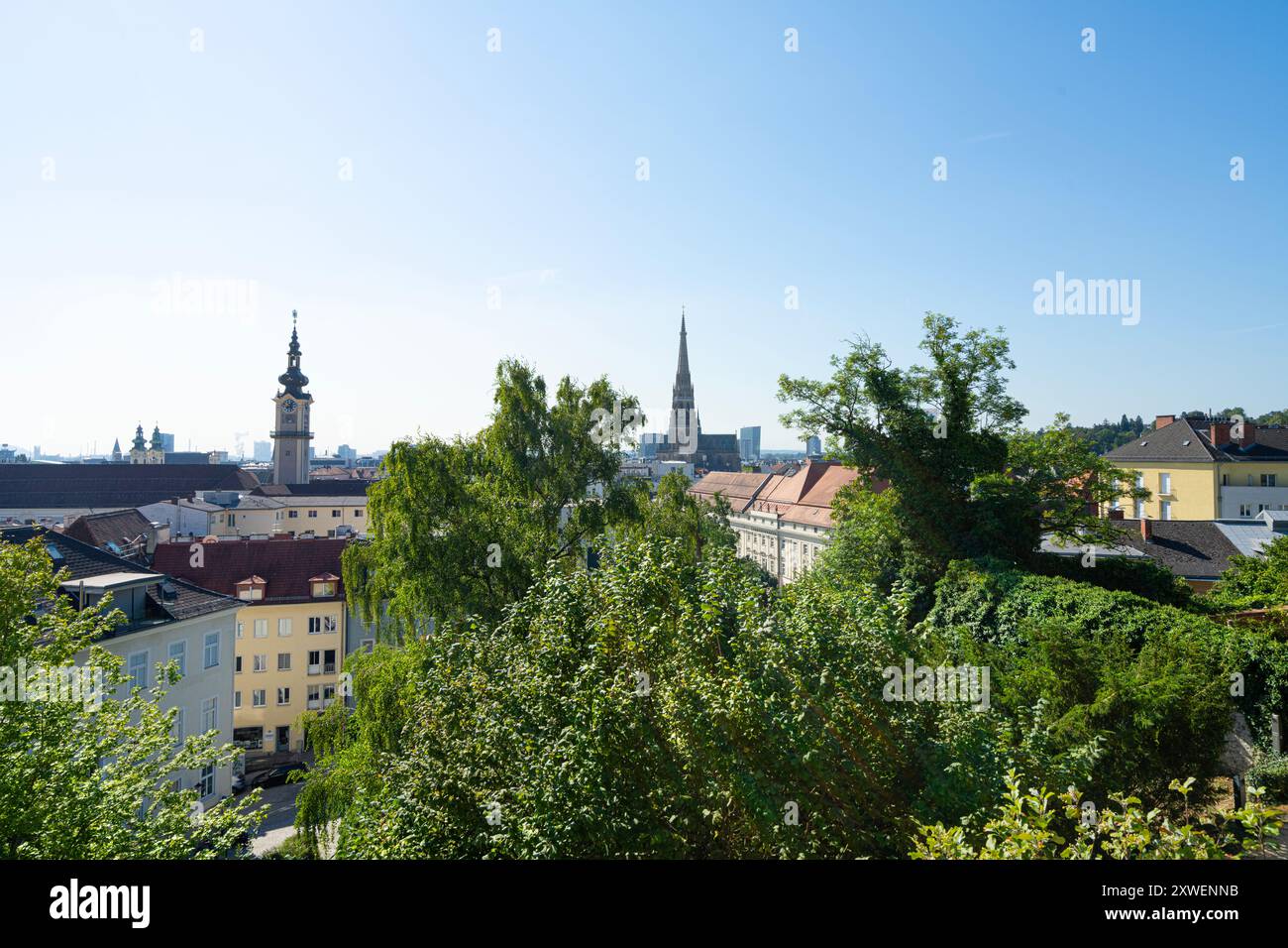 Panoramic skyline top view hi-res stock photography and images - Alamy