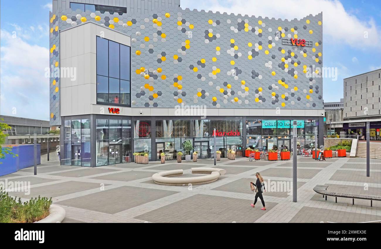 Vue Cinema opened in East Square Basildon Town Centre July 2024 Stock ...