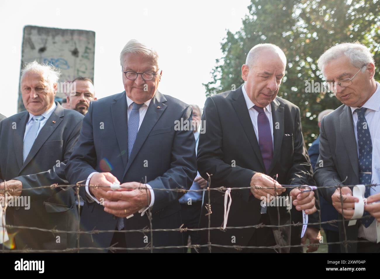 Sopron, Hungary. 19th Aug, 2024. Federal President Frank-Walter ...