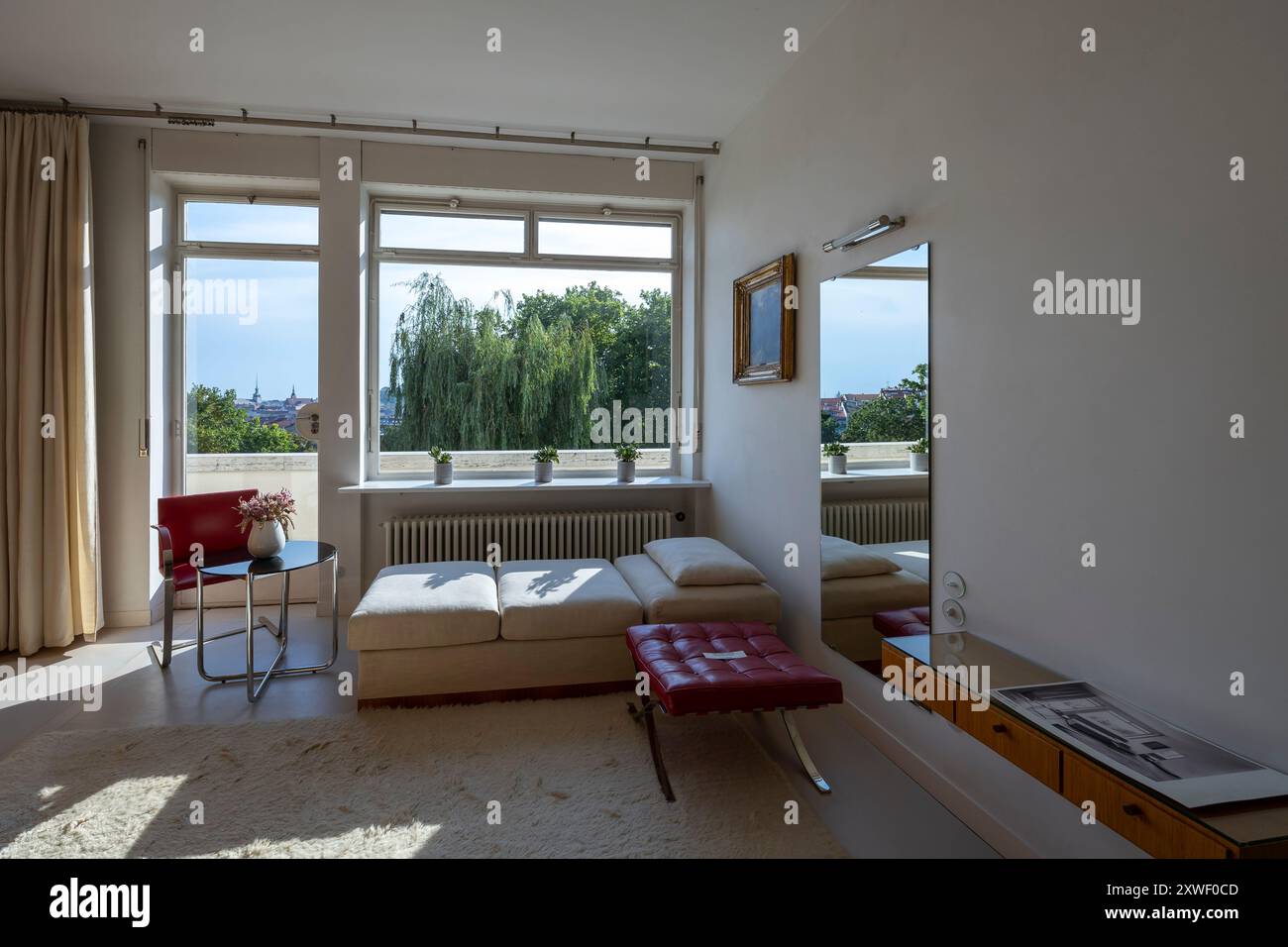 The Tugendhat Villa in Brno, Czech Republic, designed by the architect ...