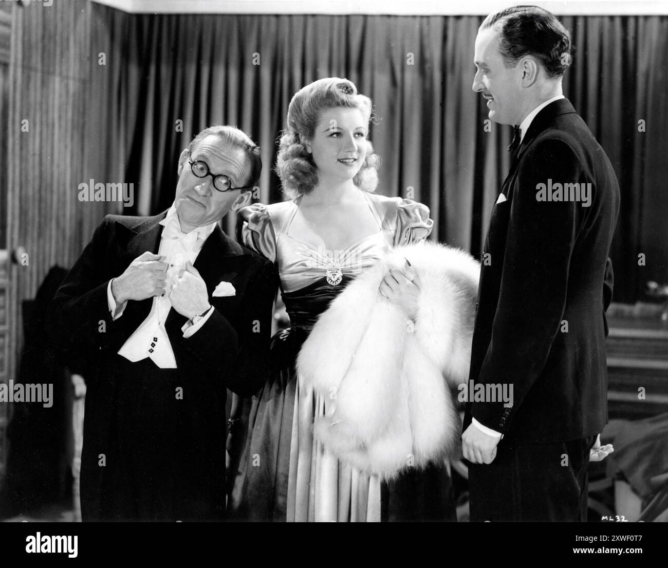 ARTHUR ASKEY ANNE SHELTON and PETER GRAVES in MISS LONDON LTD. 1943 ...
