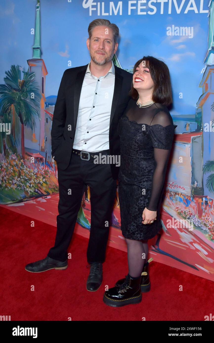 Brendan Mulhern mit Ehefrau Sophia Shrand bei der Preisverleihung vom ...