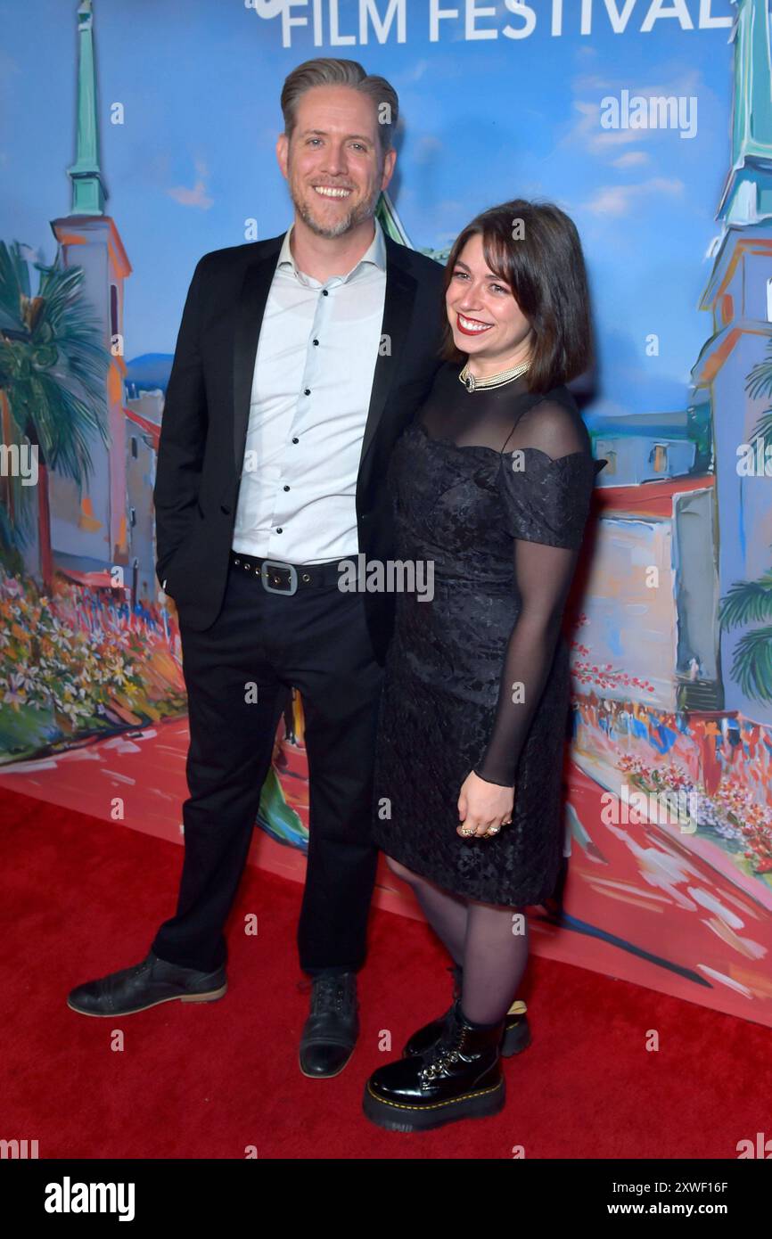 Brendan Mulhern mit Ehefrau Sophia Shrand bei der Preisverleihung vom ...