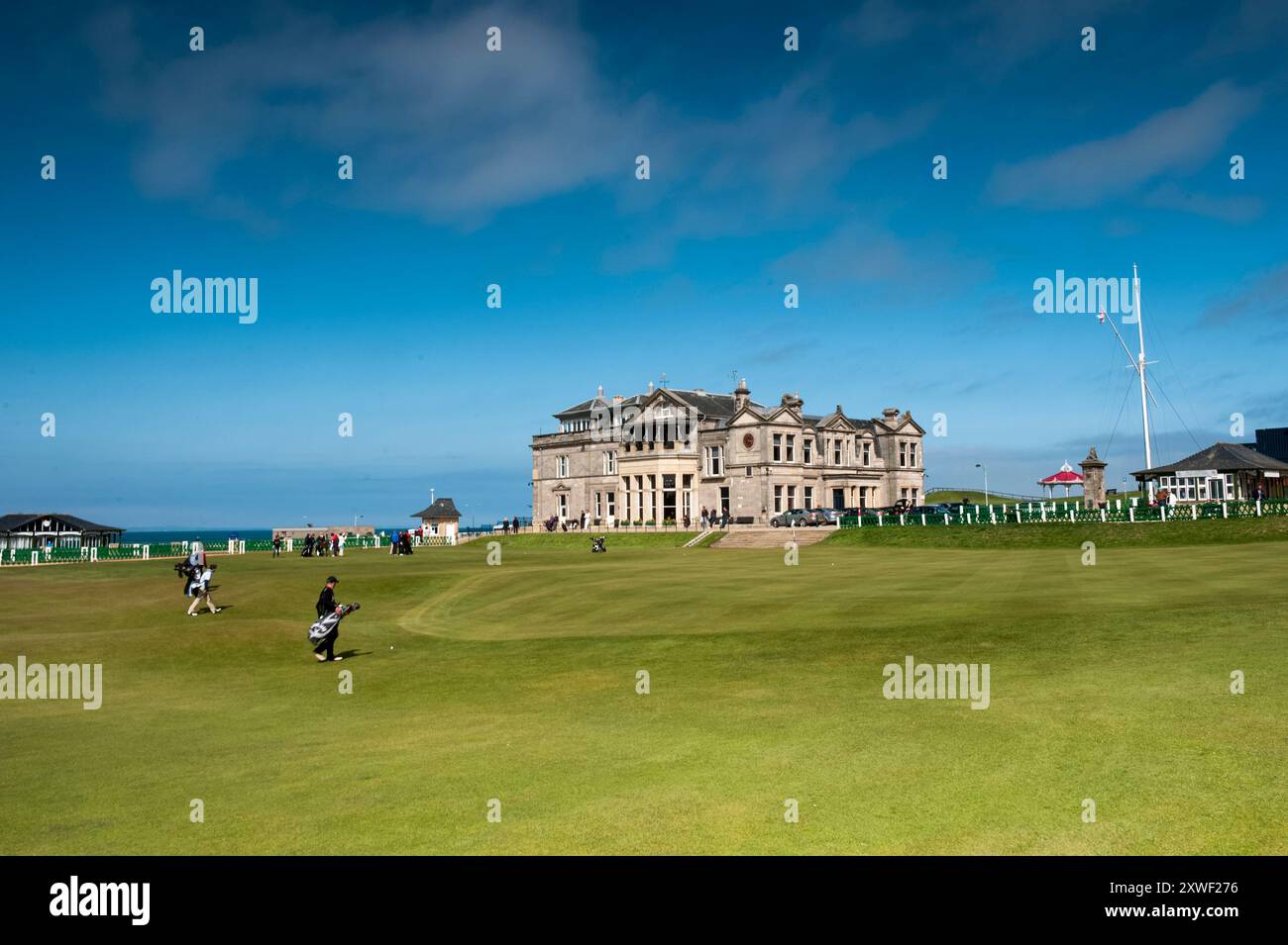 The Old Course at St Andrews, also known as the Old Lady or the Grand ...