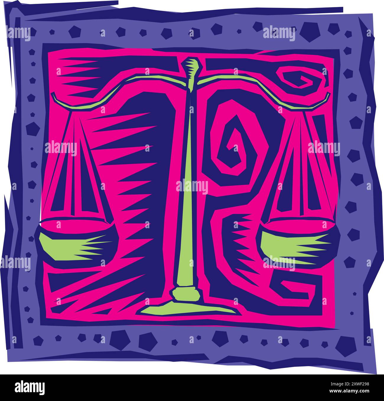 Horoscope flat set of icons with zodiac signs and hugging couple ...