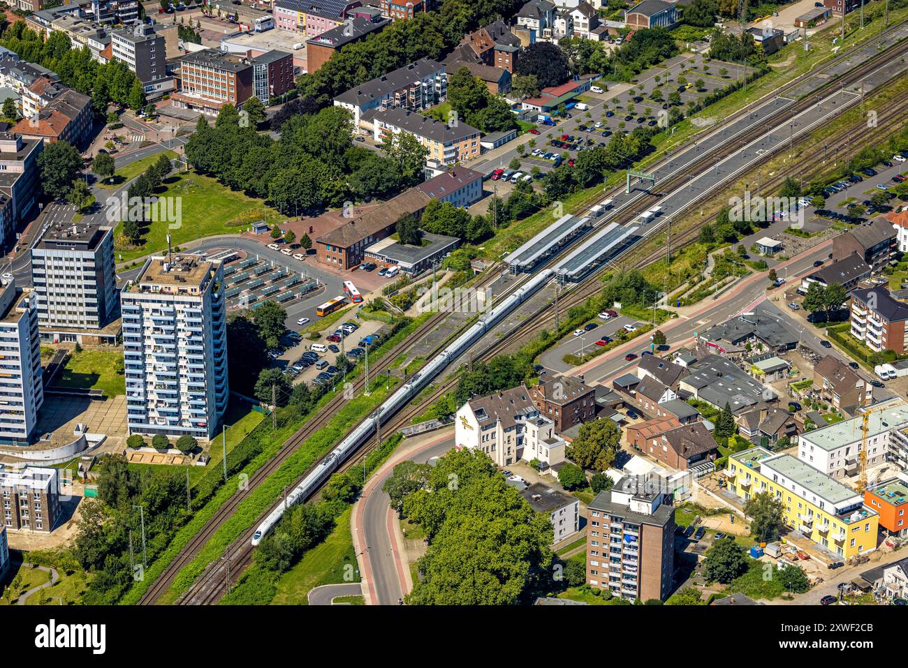 Wesel train and bus station hi-res stock photography and images - Alamy