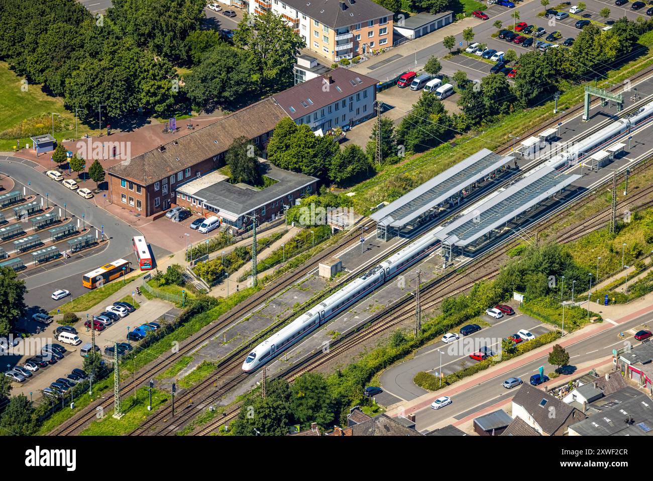 Wesel train and bus station hi-res stock photography and images - Alamy