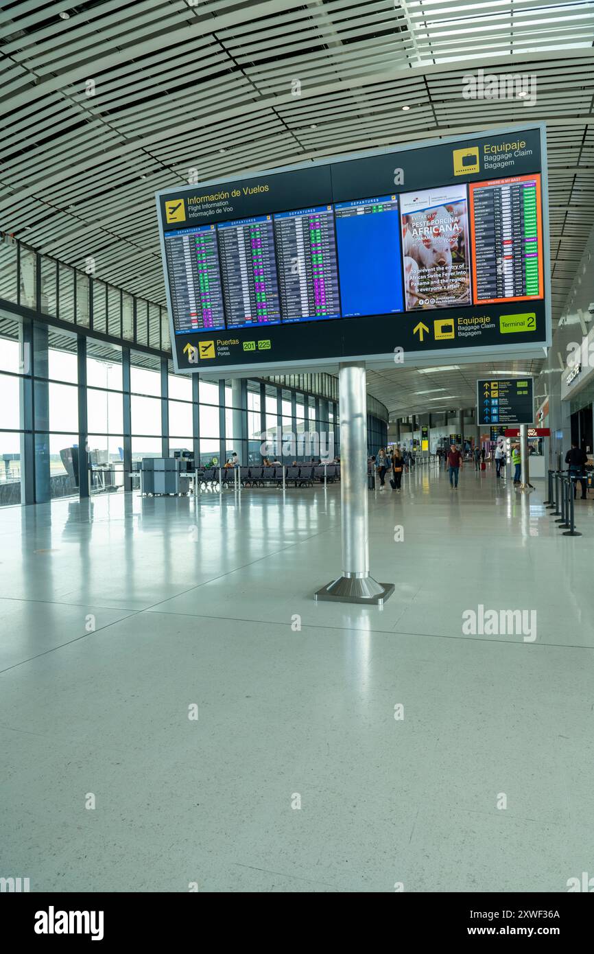 Tocumen International Airport, airport terminal waiting area for ...