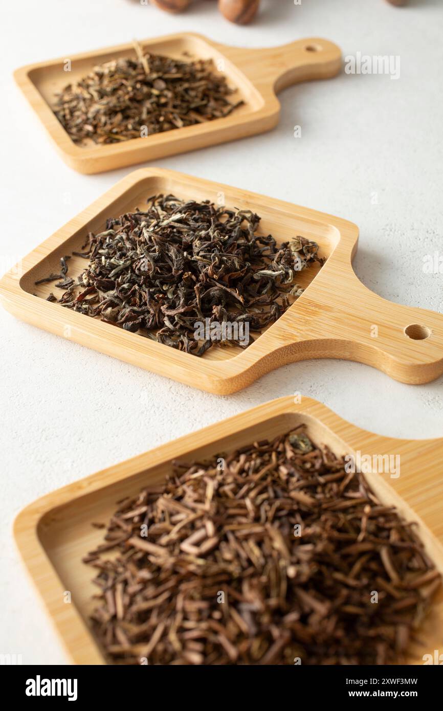 Assorted tea leaves on hi-res stock photography and images - Alamy