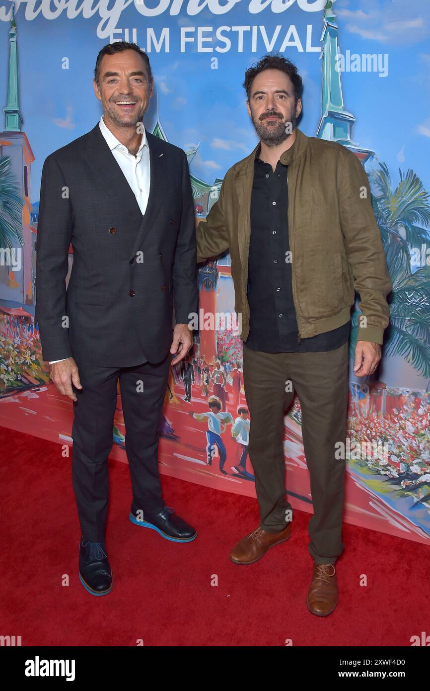 David S. Lee und Will Hawkes bei der Preisverleihung vom 20 ...