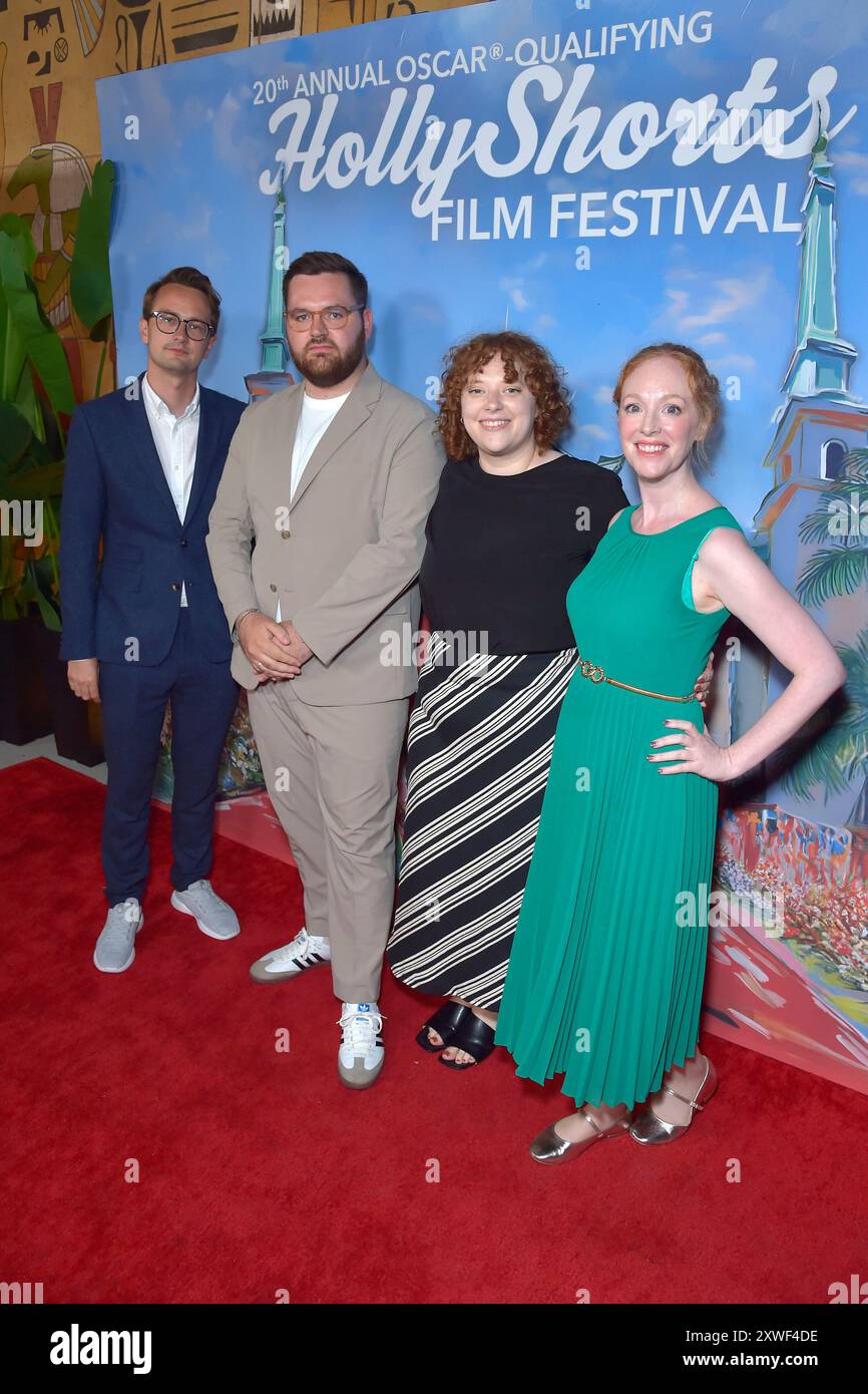 Yannick Hausler, Luke Shelley, Sophie Stacey und Jenna-Louise Hawkins ...