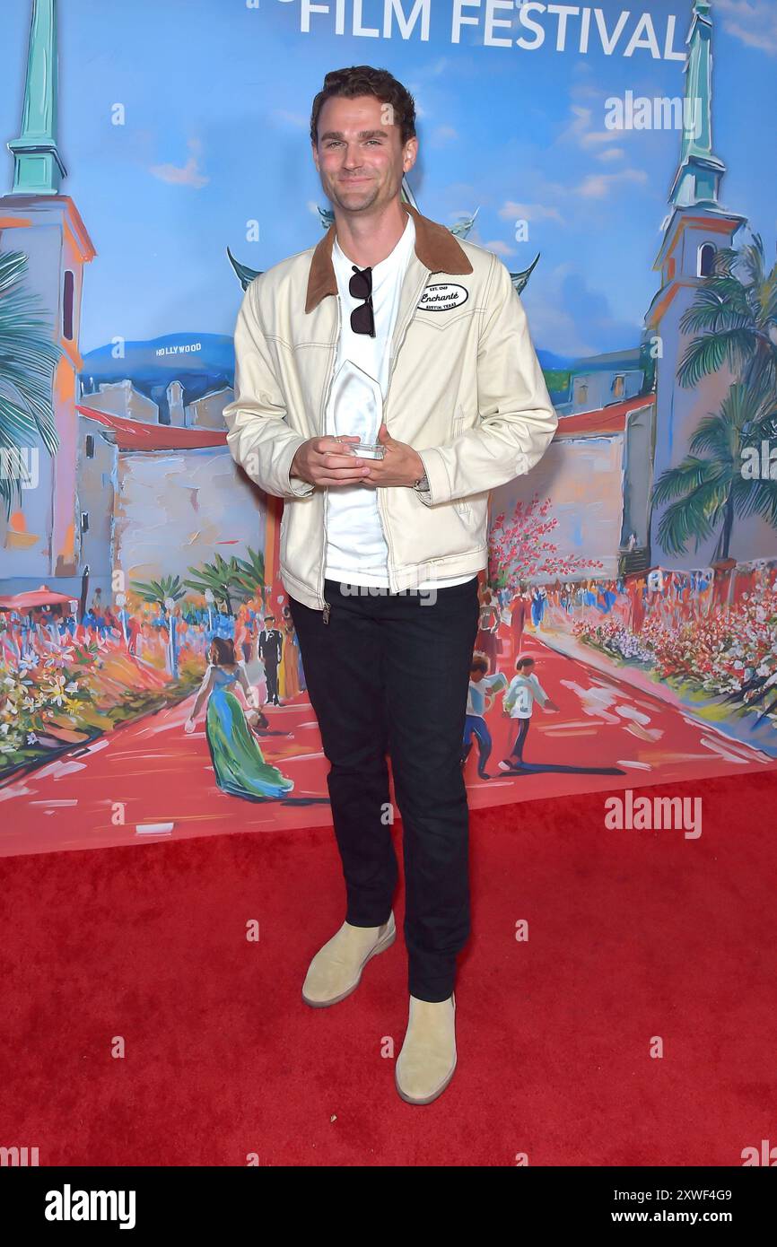 Blake Rice bei der Preisverleihung vom 20. HollyShorts Film Festival ...