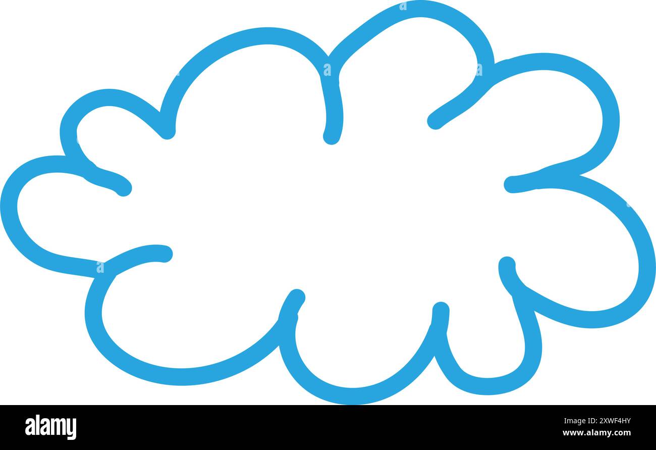 Kids doodle crayon style Hand drawn doodle sketch children Stock Vector ...