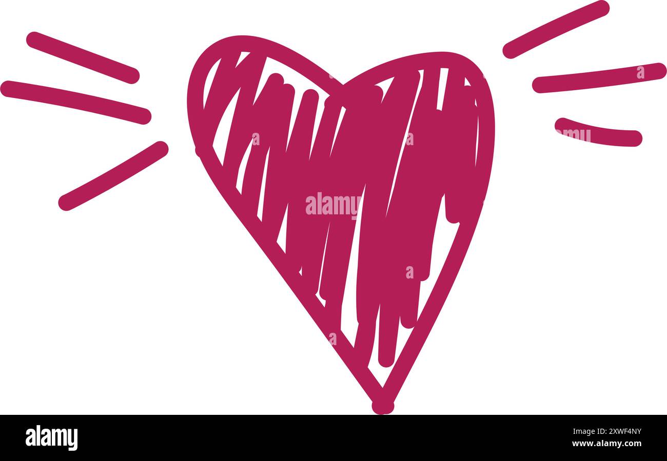 Kids doodle crayon style Hand drawn doodle sketch children Stock Vector ...