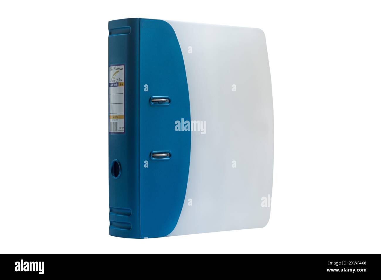 The William Penn Files A4 lever arch file isolated on white background ...