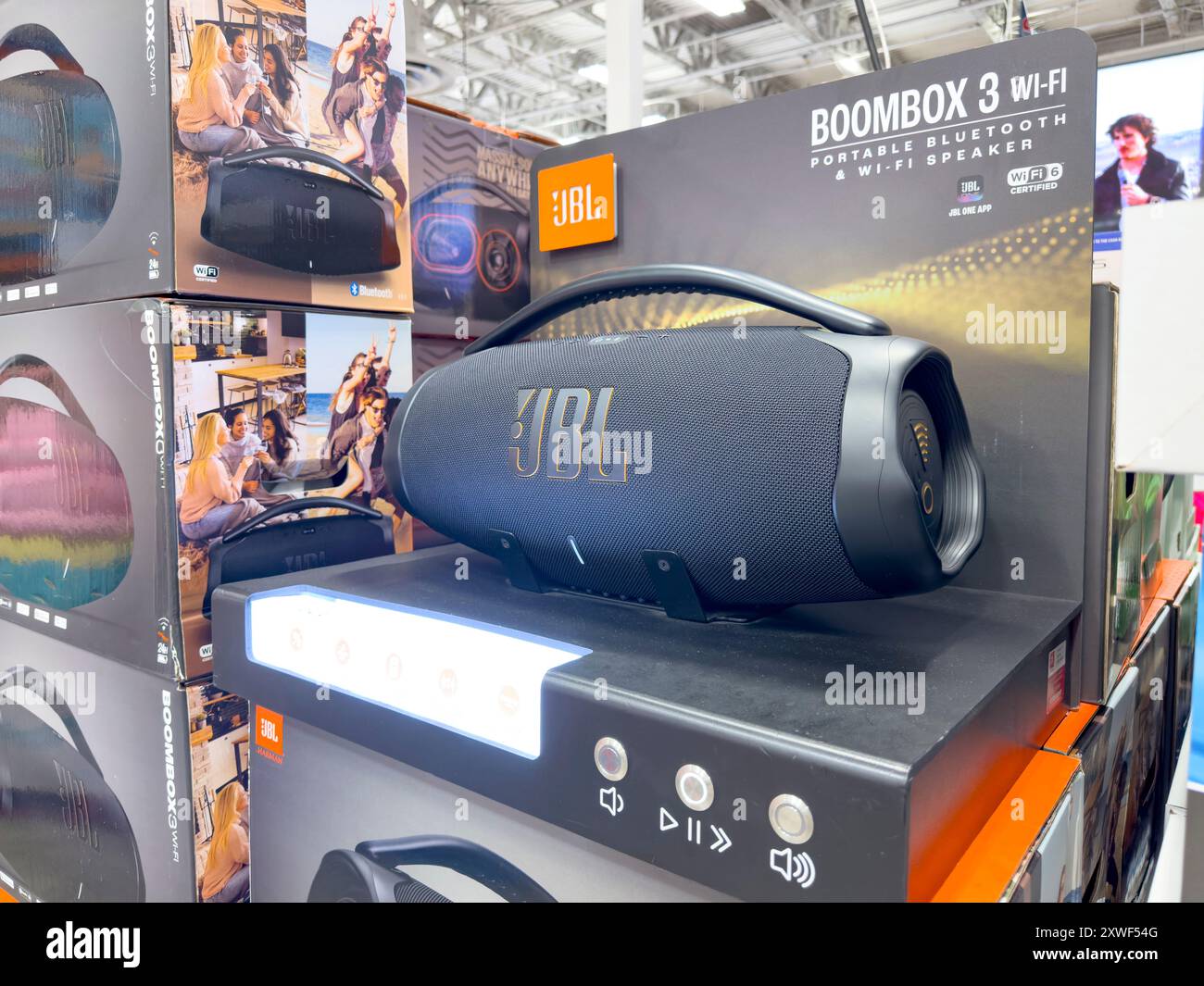 Los Angeles, California, United States - 04-14-2024: A view of display ...