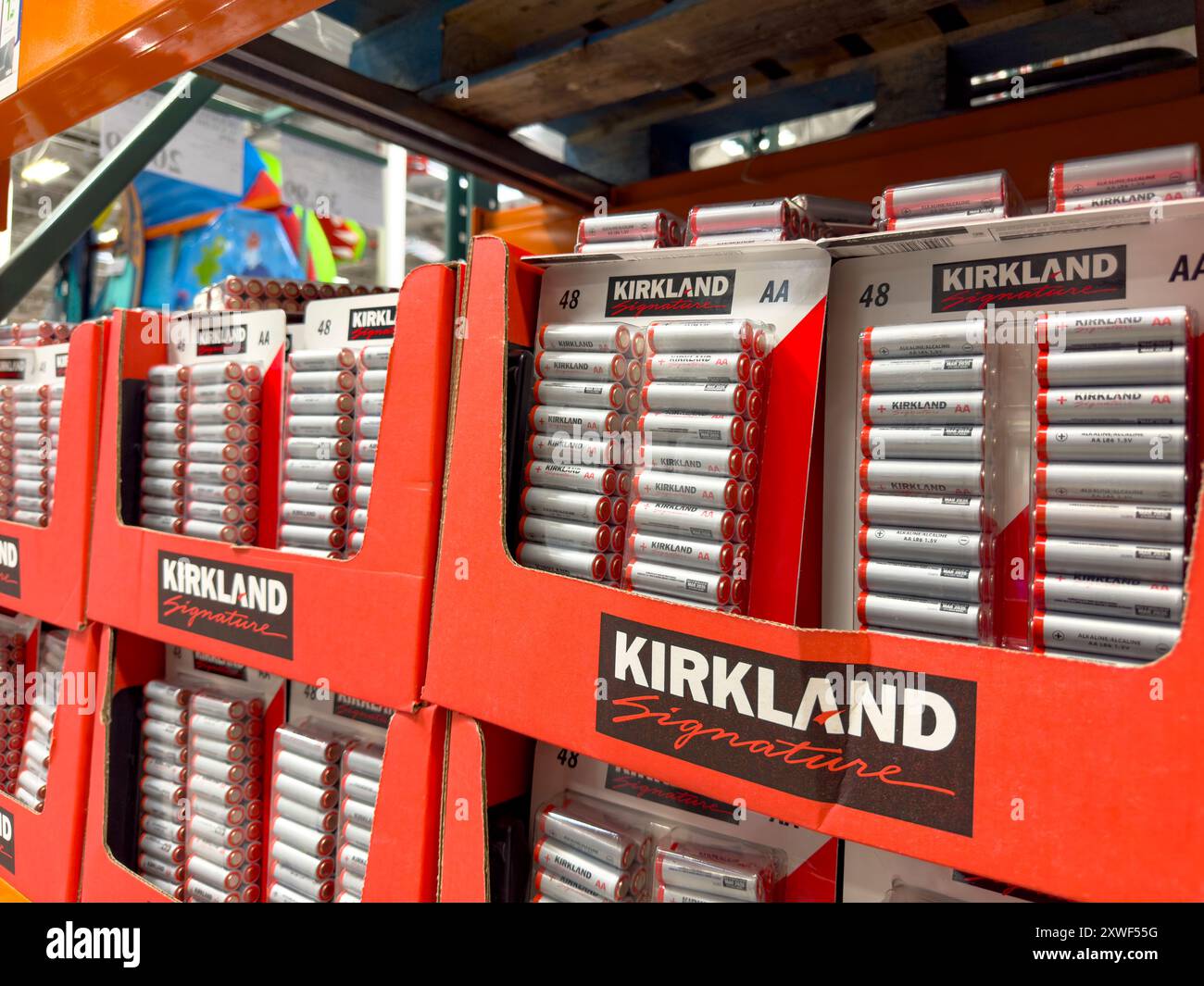 Los Angeles, California, United States - 04-14-2024: A view of several ...