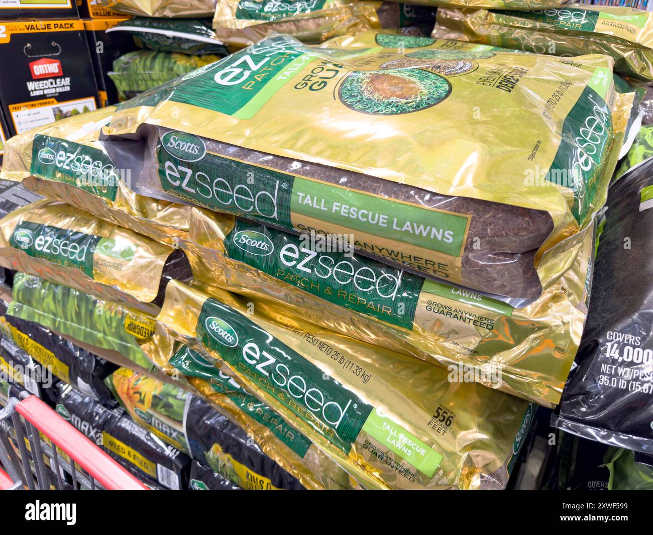 Los Angeles, California, United States - 04-14-2024: A view of several ...