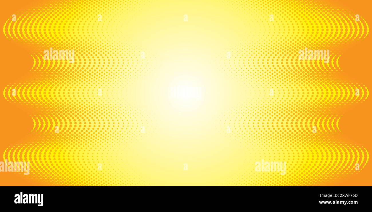 Background with dot spot pattern and blank space in center. Vector ...