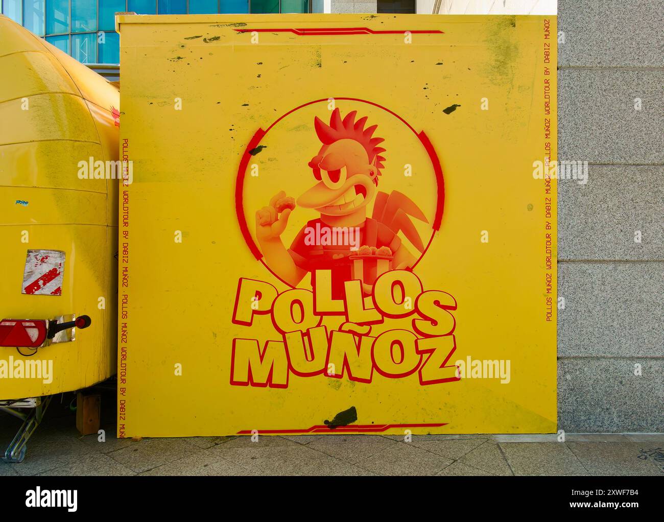 Pollos Munoz foodtruck of celebrity Michelin star Spanish chef Dabiz ...