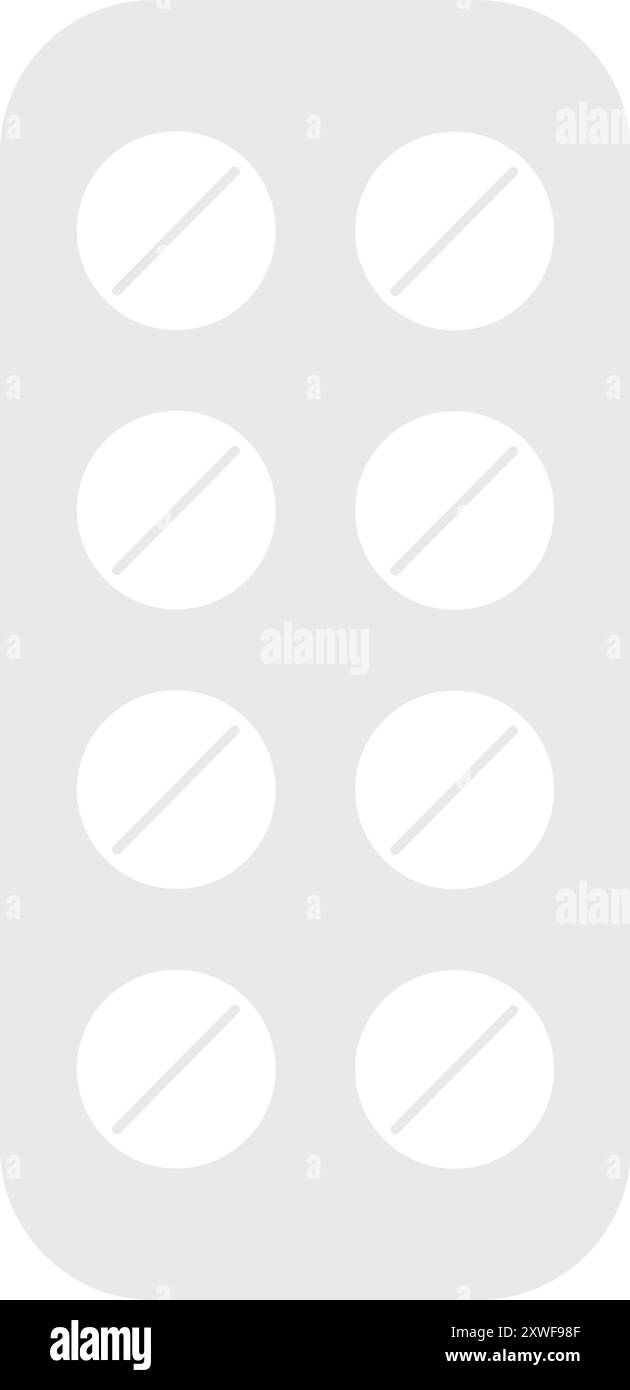 Tablet blister icon. Medication symbol. Drug treatment Stock Vector ...