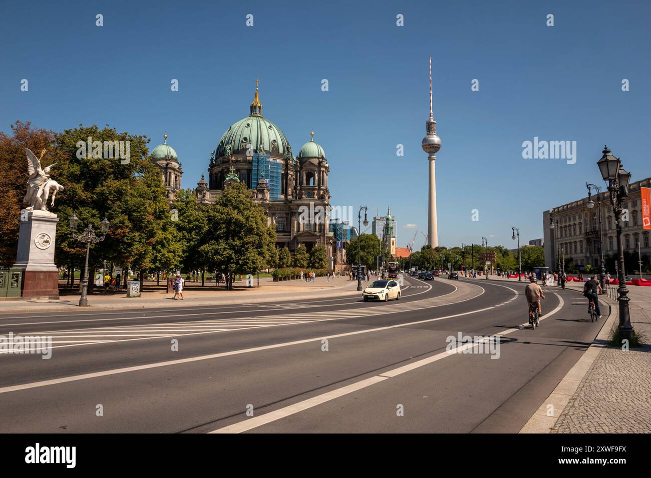 Berlin, August 12th 2024: The Berliner Dom cathedral Stock Photo - Alamy