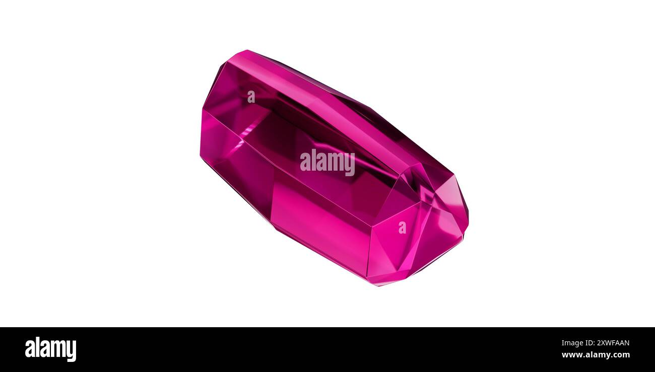 tourmaline Gem on transparent background, pink gemstone diamond ...