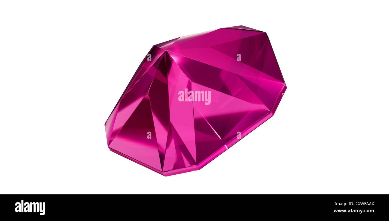 tourmaline Gem on transparent background, pink gemstone diamond ...