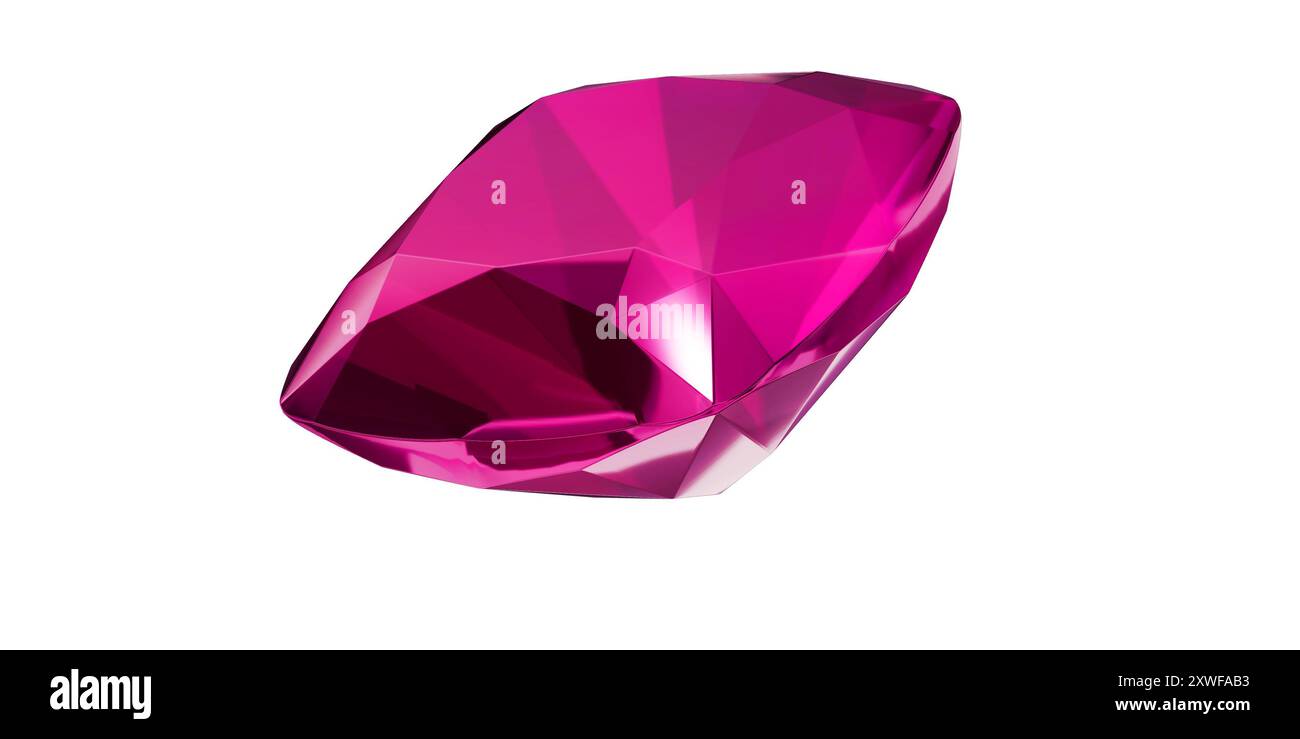 tourmaline Gem on transparent background, pink gemstone diamond ...