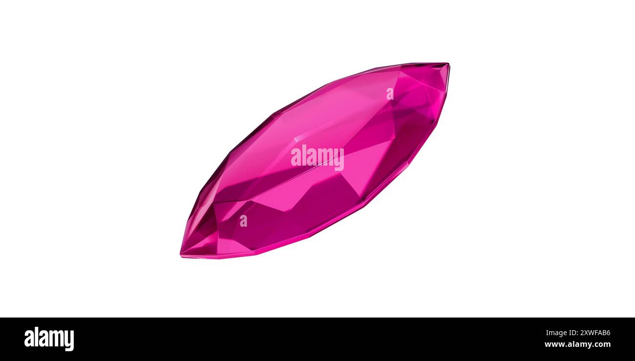 tourmaline Gem on transparent background, pink gemstone diamond ...