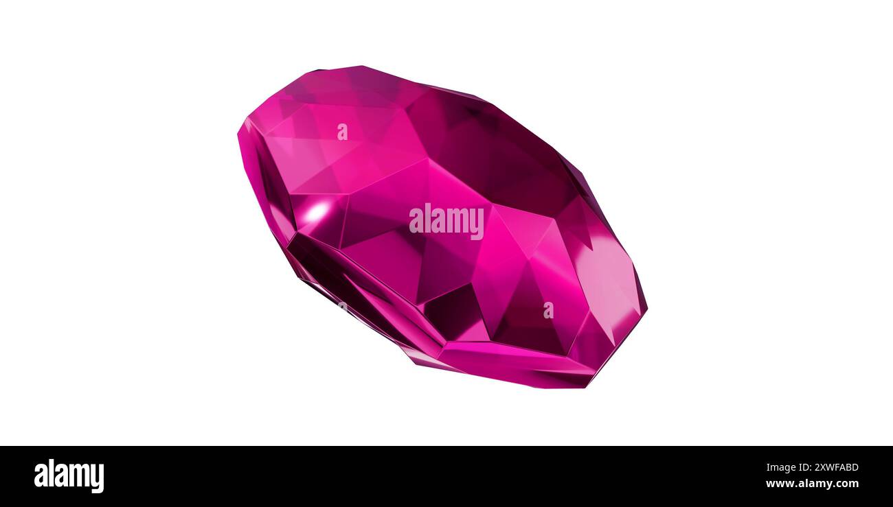 tourmaline Gem on transparent background, pink gemstone diamond ...