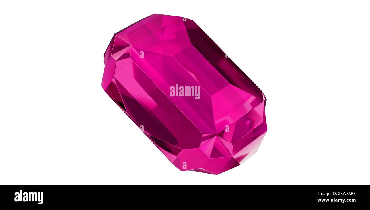tourmaline Gem on transparent background, pink gemstone diamond ...