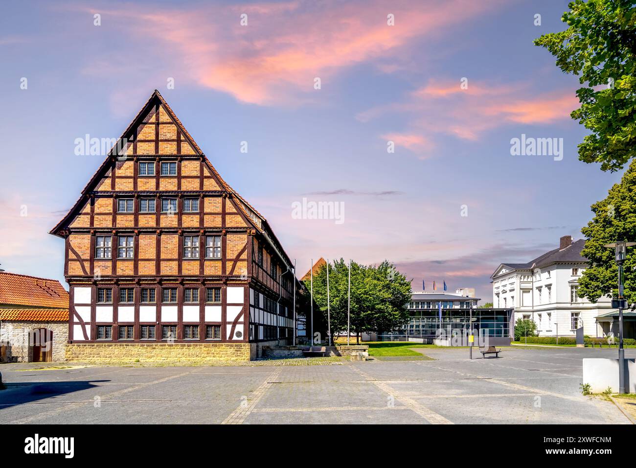 Old city of Detmold, Germany Stock Photo - Alamy