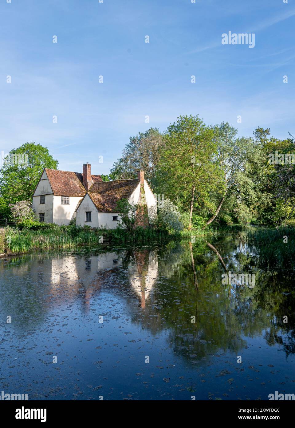 The site of Stratford Mill, made famous by John Constable's painting ...