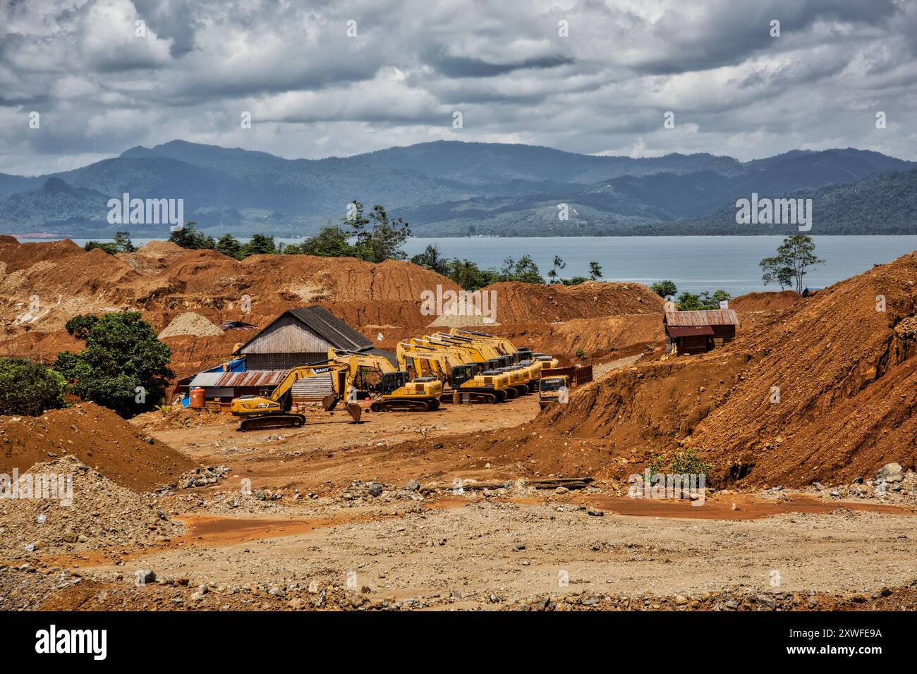 Pollution from nickel extraction hi-res stock photography and images ...