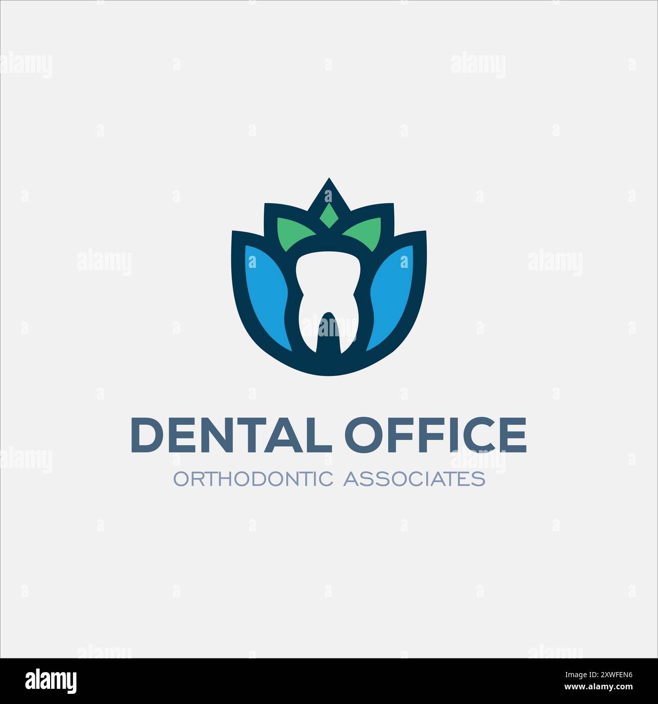 Dental Clinic Logo Design Dentist Logo Tooth abstract Linear Dentist ...