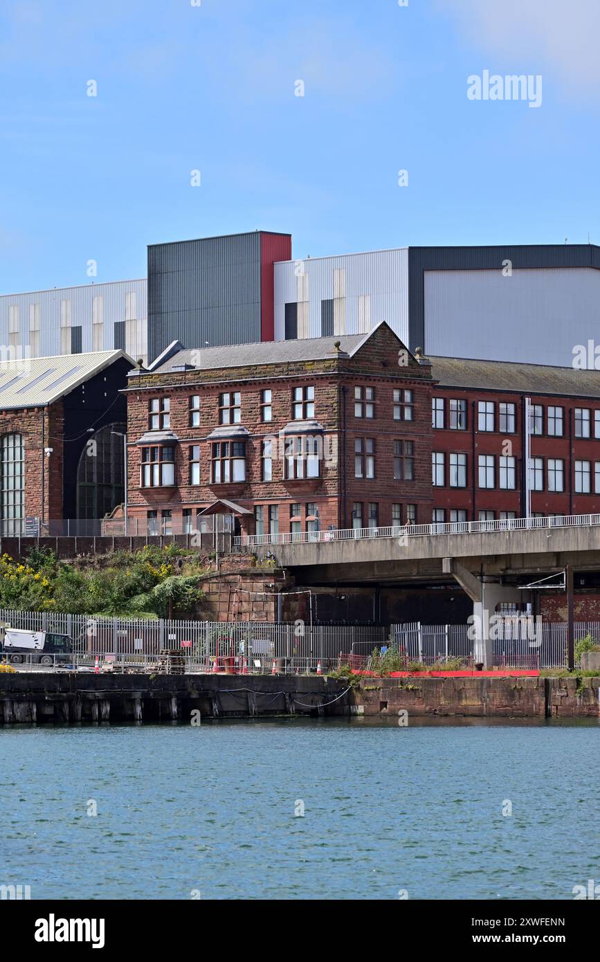 Around the UK - Industrial heritage in Barrow in Furness Stock Photo ...