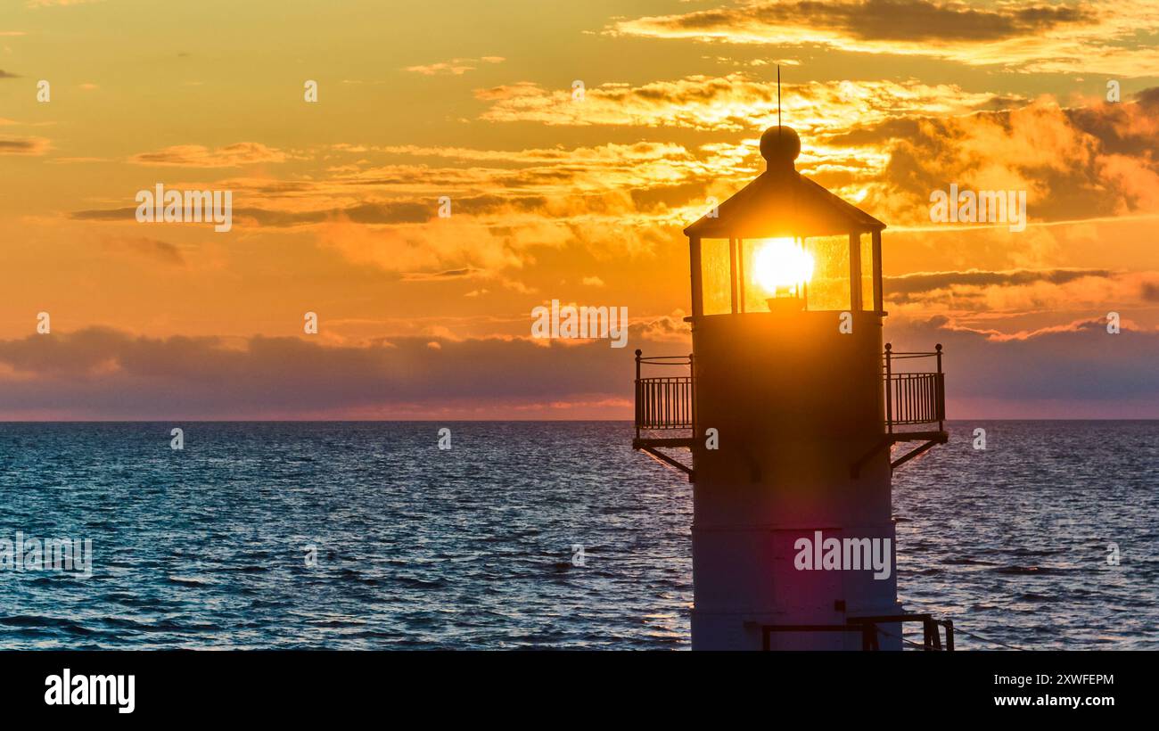 Aerial benton harbor michigan hi-res stock photography and images - Alamy