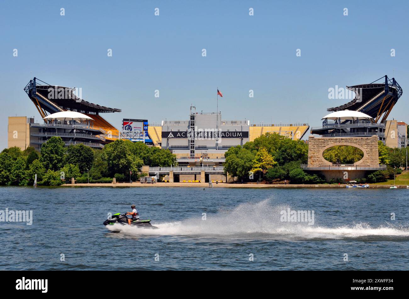 Acrisure Stadium, formerly Heinz Field, is home to the NFL's Pittsburgh ...