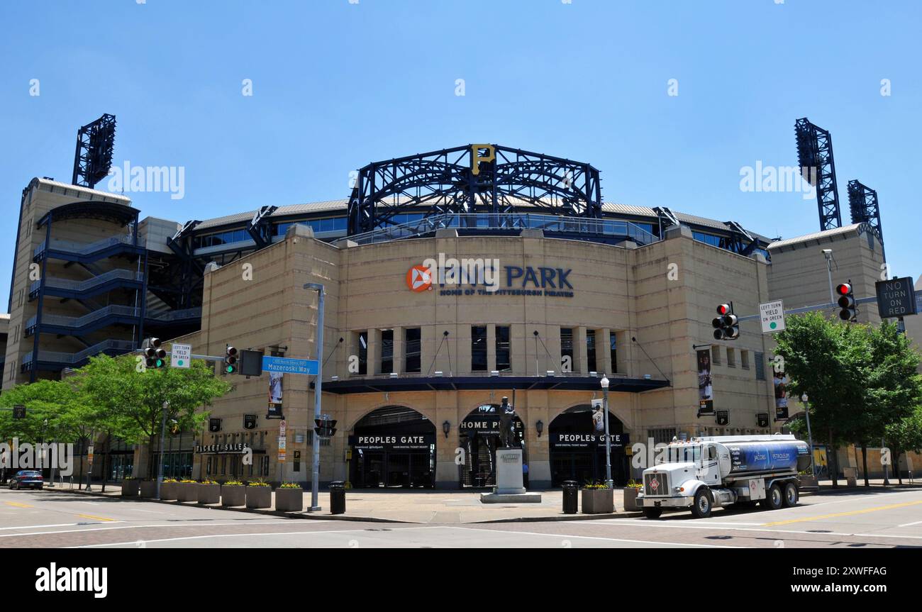 PNC Park, a ballpark on Pittsburgh's North Shore, is home to the ...